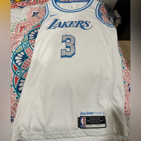Nike | Shirts | Anthony Davis Lakers Jersey | Poshmark